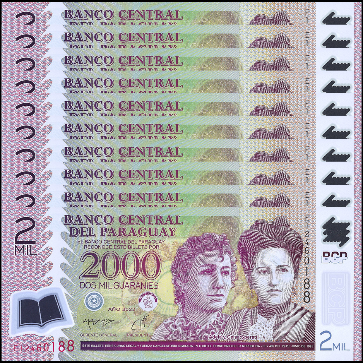 Buy Banknotes - Paraguay - 2000 Guaranies 2023 - Pick- NEW / B846e ...
