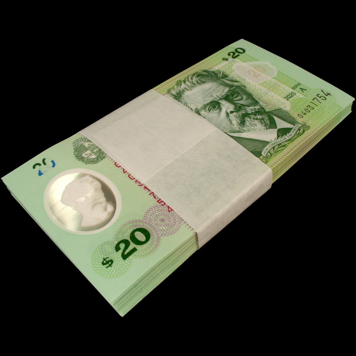 Buy Banknotes - Uruguay - 20 Pesos 2020 - Pick- NEW / B560a - Bundle ...